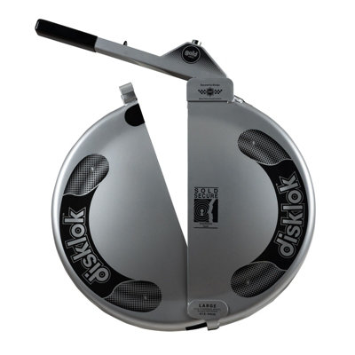 Disklok Gold Edition Small Steering Wheel Full Cover Car Security Lock ...