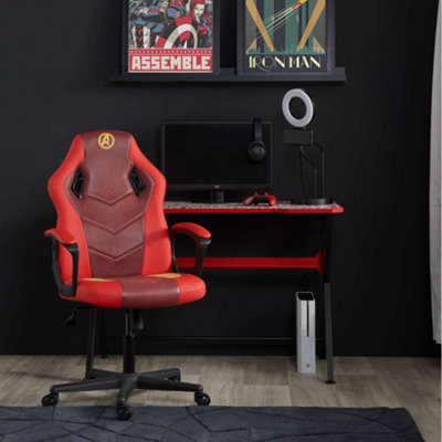 Iron man desk chair store