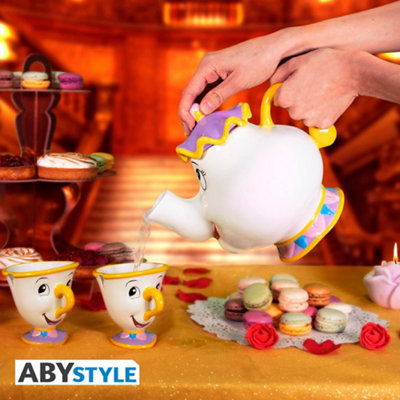Disney Beauty and The Beast Mrs. Potts & Chip Ceramic Premium Teapot
