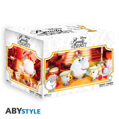Disney Beauty and The Beast Mrs. Potts & Chip Ceramic Premium Teapot