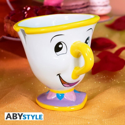 Disney Beauty and The Beast Mrs. Potts & Chip Ceramic Premium Teapot