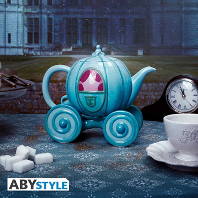 Disney Cinderella Carriage Ceramic Premium Teapot