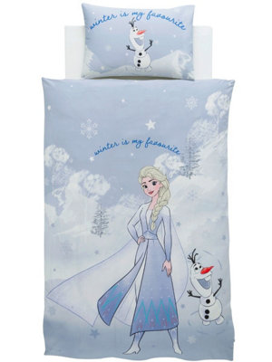 Disney Frozen 2 100% Cotton Single Duvet Cover Set at B&Q