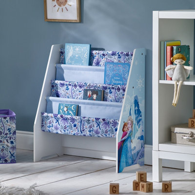 Disney Frozen Book Storage Rack - Easy to Assemble Kids' Bookshelf ...
