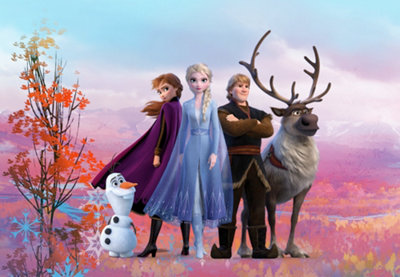 Disney Frozen Iconic Wall Mural, 2.54m x 3.68m