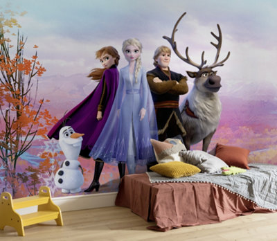 Disney Frozen Iconic Wall Mural, 2.54m x 3.68m