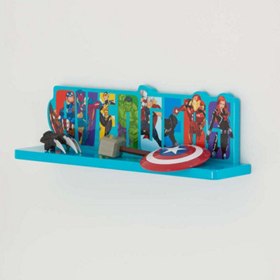 Disney Marvel Avengers Shelf In Blue | DIY at B&Q