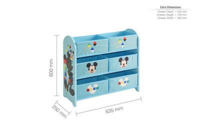 Disney Mickey Mouse Storage Unit