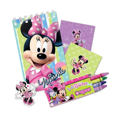 Disney Minnie Mouse Stationery Set (Pack of 20) Multicoloured (One Size ...