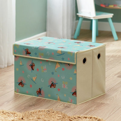 Disney Moana Large Fabric Storage Box with Flip-Top Lid - Durable ...