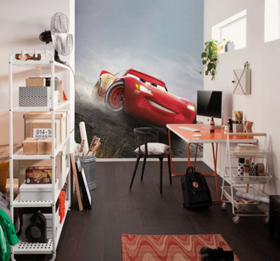 Disney Pixar Cars Shine Wall Mural, 2.5m x 2m