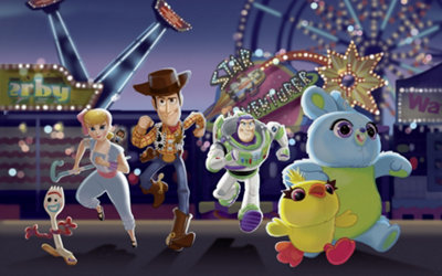 Disney Pixar Toy Story Team Wall Mural, 2.5m x 4m