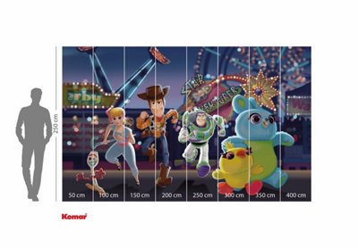 Disney Pixar Toy Story Team Wall Mural, 2.5m x 4m