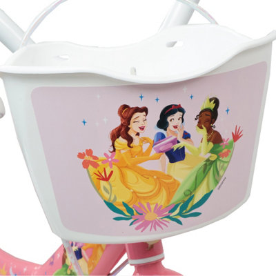 DISNEY PRINCESS 14" CHILDREN'S BICYCLE WITH TRAINING WHEELS