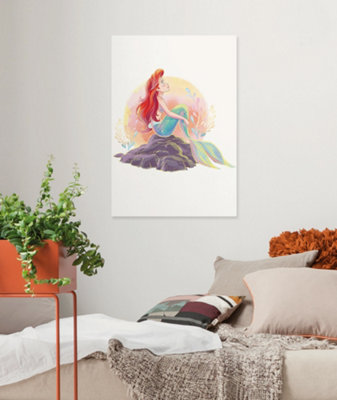 Disney Princess Ariel Sunrise Canvas, 40cm x 60cm