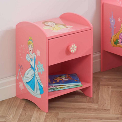 Disney Princess Bedside Table In Pink | DIY at B&Q
