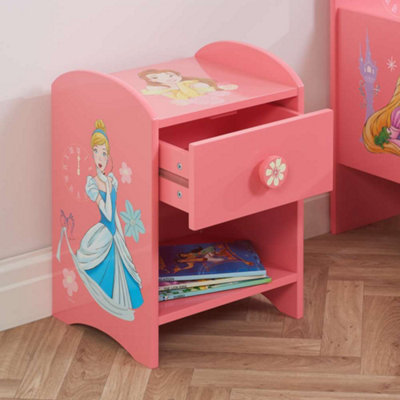 Disney Princess Bedside Table In Pink | DIY at B&Q