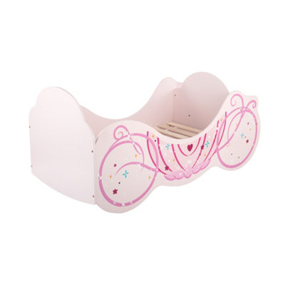 Disney Princess Carriage Toddler Bed: Sturdy Engineered Wood ...