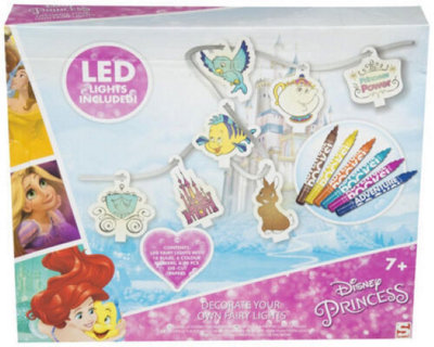 Disney Princess Create Your Own Led Fairy Lights Xmas Gift Bedroom ...