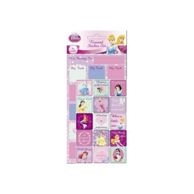 Disney Princess Reward Stickers Set Multicoloured (One Size)