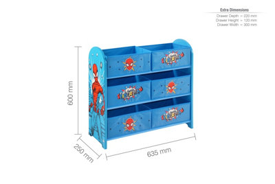 Disney Spider-man Storage Unit