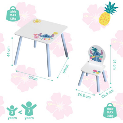Disney Stitch Table and Chair Set - (2 Chairs Included) - Ideal for ...