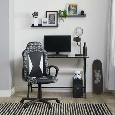 Disney Stormtrooper Patterned Gaming Chair | DIY at B&Q