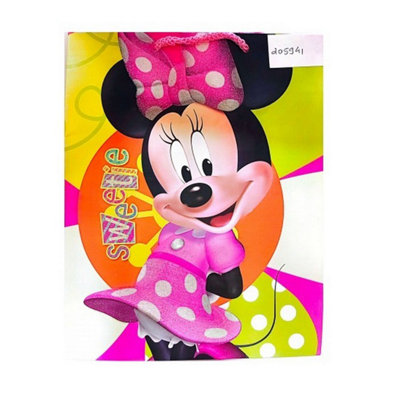 Disney Sweetie Minnie Mouse Gift Bag Multicoloured (One Size)