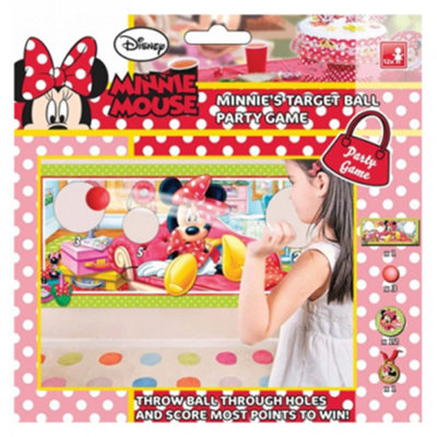 Disney Throws At The Target Minnie Mouse Party Game Multicoloured (One ...