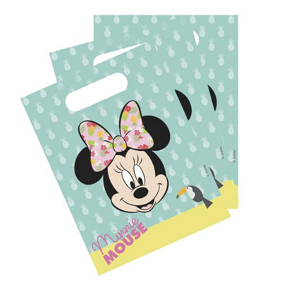 Disney Tropical Minnie Mouse Gift Bag (Pack of 6) Multicoloured (One Size)