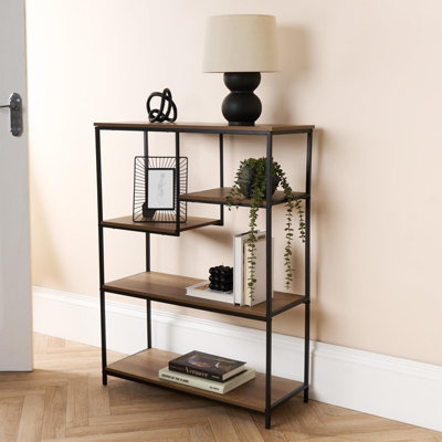 Display Unit Multi Tier Side Table Shelving Organiser Storage Home ...
