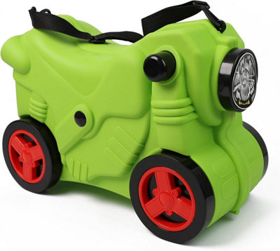 DIVCHI Kids Suitcase with Wheels Ride On, Carry On, Sit On Hand Luggage ...