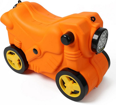 DIVCHI Kids Suitcase with Wheels Ride On, Carry On, Sit On Hand Luggage ...