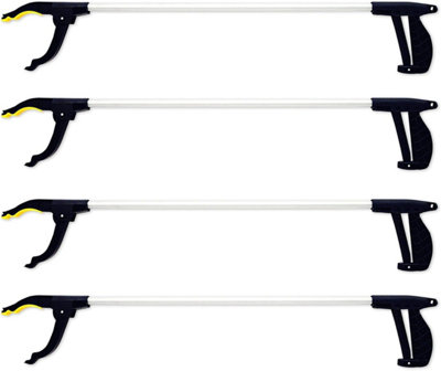 DIVCHI Litter Picker 12Pack 30-Inch Grabbing Tool with Magnetic Pick-Up ...