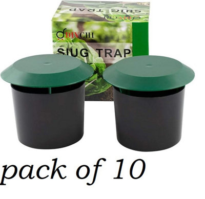 DIVCHI Slug & Snail Traps Simple To Use No Pellets Safe Around Children ...