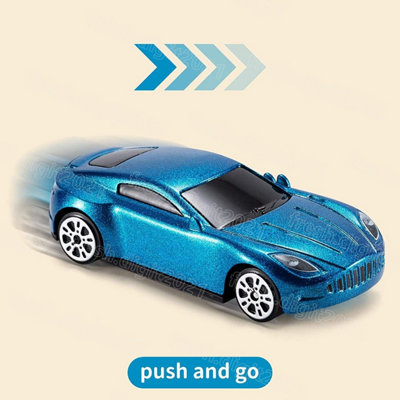 DIY 7 Cars Model Play Set Kids Toys Diecast Vehicle With Map Xmas ...