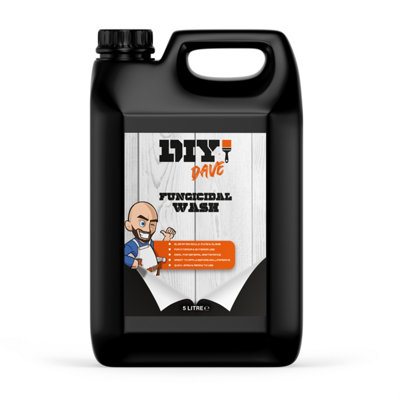 DIY Dave - Fungicidal Wash, High Strength, Ready for Use Against Fungi, Mould, Moss and Algae ...