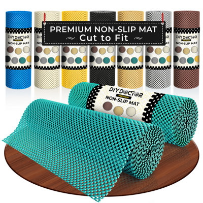 DIY Doctor Anti Slip Gripper Rolls - 2 Pack 190x30cm Green - Non Slip ...
