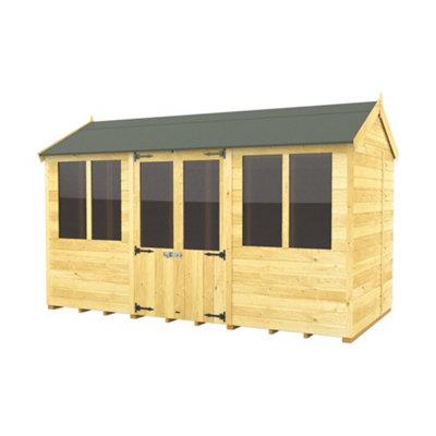 DIY Sheds 7x12 Apex Summer House | DIY at B&Q