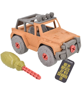 DIY Toy Jeep Off-Road Construction Vehicle for Kids