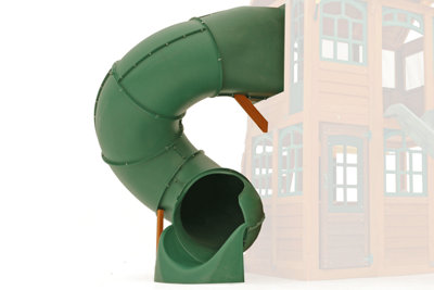 DIY Tube Slide Green use indoor & outdoor | DIY at B&Q