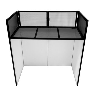 DJ Disco Booth Stand Mixer Shelf Foldable Portable Screen Table