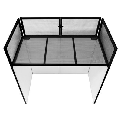 DJ Disco Booth Stand Mixer Shelf Foldable Portable Screen Table