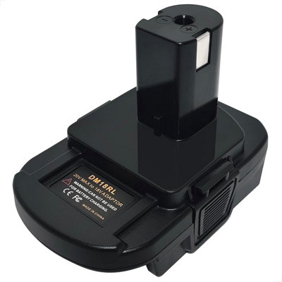 DM18RL Battery Adapter for Ryobi 18V Tools, Converts Dewalt 20V ...
