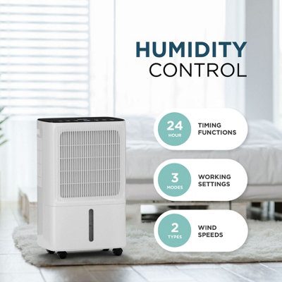 Dmd 16l Day Compressor Dehumidifier With Digital Humidity Display