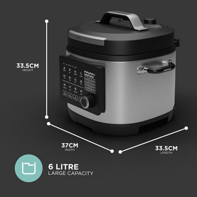 DMD 23-in-1 Pressure Cooker 6L with Free Recipe Book