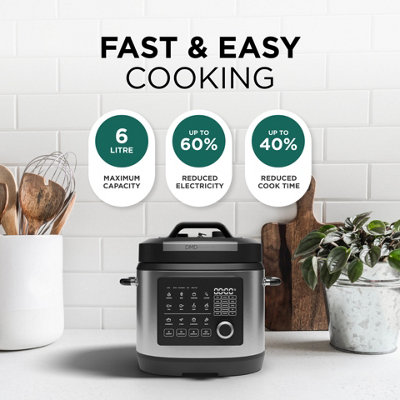 DMD 23-in-1 Pressure Cooker 6L with Free Recipe Book