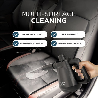 DMD 9-Piece Handheld Steam Cleaner Kit with Accessories, 450ml Tank For ...