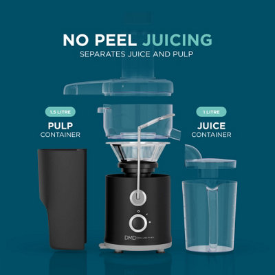 DMD Centrifugal Power Juicer, 2 Speed Whole Fruit and Vegetable Juice ...