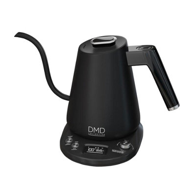DMD Electric 1.0L Gooseneck Kettle LCD Display 8mm Spout 40-100C Temp ...